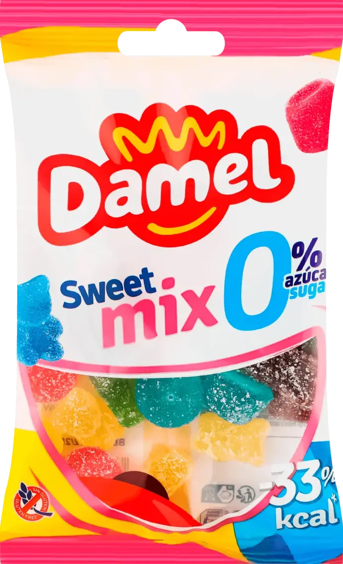 Жуйки Damel Sweet mix солодкий мікс без цукру 90 г купити онлайн ...