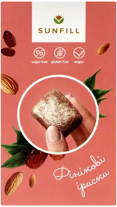 Цукерки Sunfill Фінікові іриски 150 г купити онлайн | замовити в ...